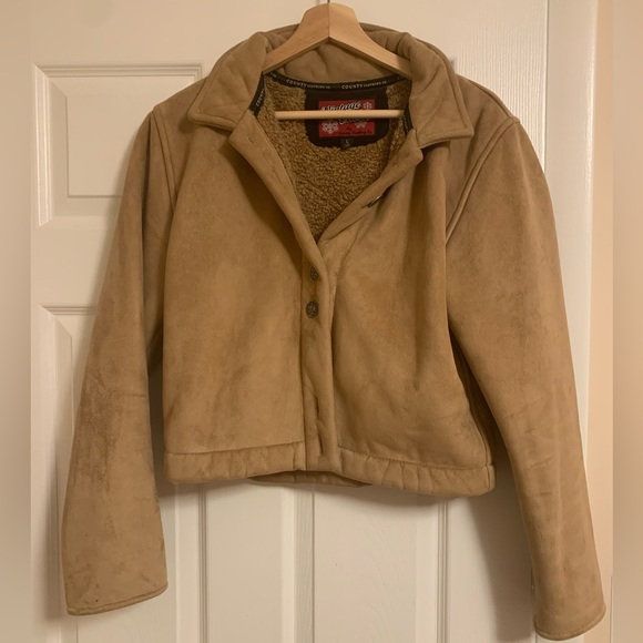 Country Clothing Co | Jackets & Coats | Vintage Valley Tan Suedelike ...